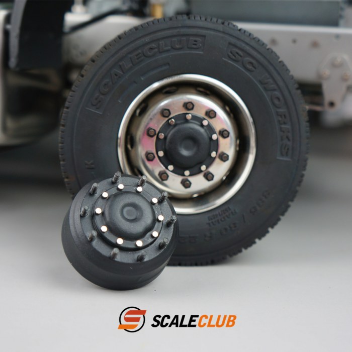 SCALECLUB Front Wheel Hub