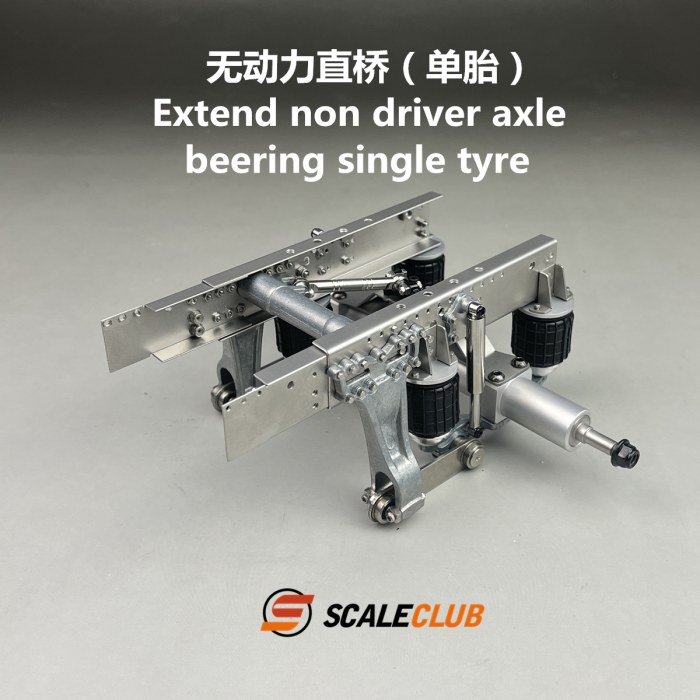 SCALECLUB 1/14 Extend axle modul for rear
