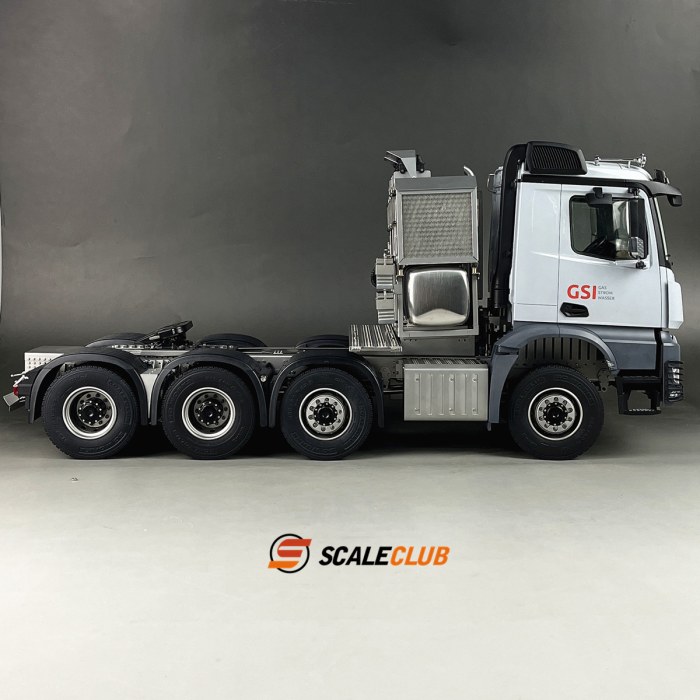 SCALECLUB 1/14 full metal Benz AROCS 8x8 SLT Truck