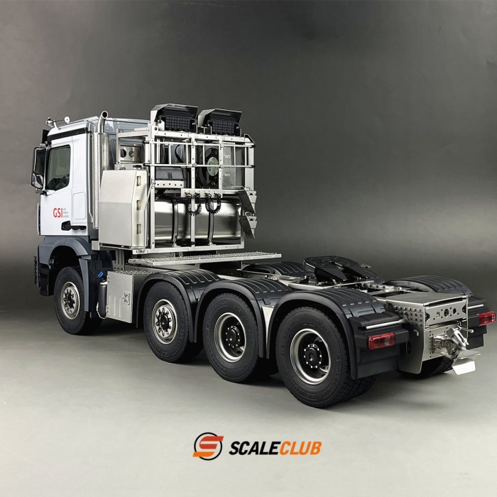 SCALECLUB 1/14 full metal Benz AROCS 8x8 SLT Truck