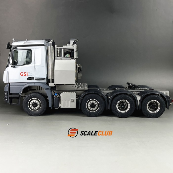 SCALECLUB 1/14 full metal Benz AROCS 8x8 SLT Truck