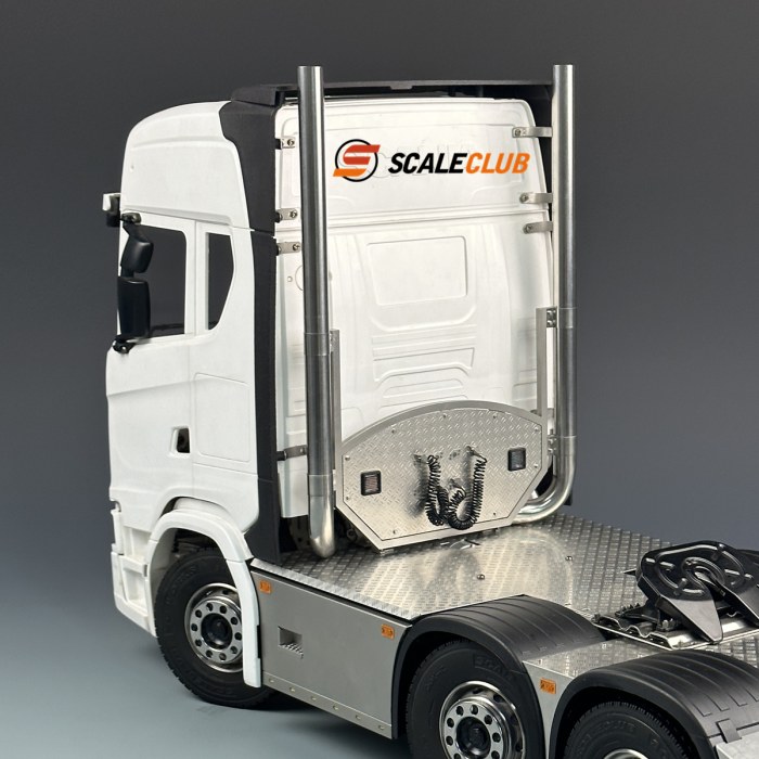 SCALECLUB 1/14 Euro Truck style exhaust Type:A